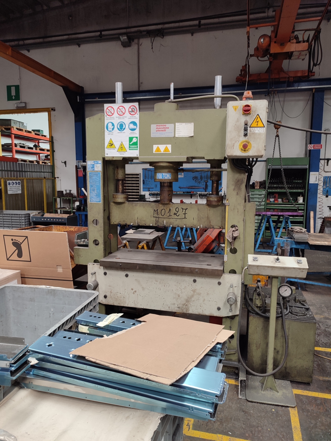 PRESSA ELETTROIDRAULICHA O.M.C.N. 164.RPA - RCM Italiana